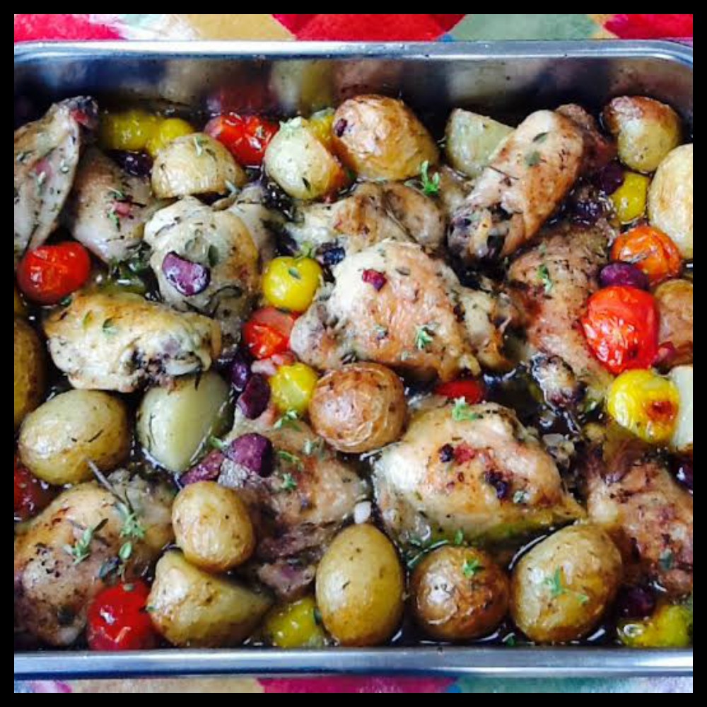 Easy Chicken Traybake A Wee Pinch Of Sugar Easy Chicken Traybake A Wee Pinch Of Sugar